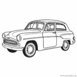 Ausmalbilder Autos zum Ausdrucken - Kostenlose Malvorlagen