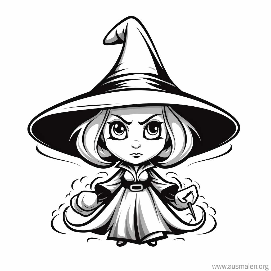 Ausmalbilder Halloween zum Ausdrucken - Kostenlose Malvorlagen